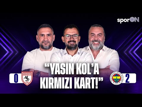 SAMSUNSPOR-FENERBAHÇE MAÇ SONU CANLI | EMRE ZABUNOĞLU - ÜMİT KARAN - EMRE BOL