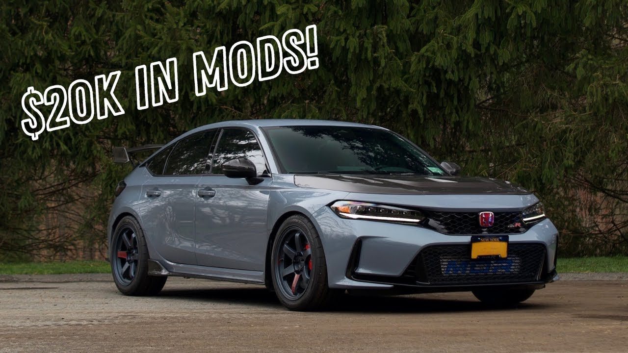 FL5 Type R Gets $20k in Mods! 27Won, HKS, PRL, Hondata, Full Race and ...