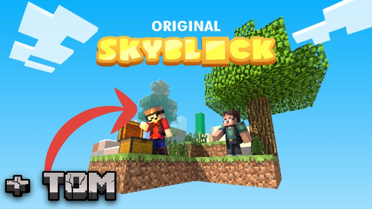 Un nouvel arrivant sur SKYBLOCK !!! #4 - YouTube