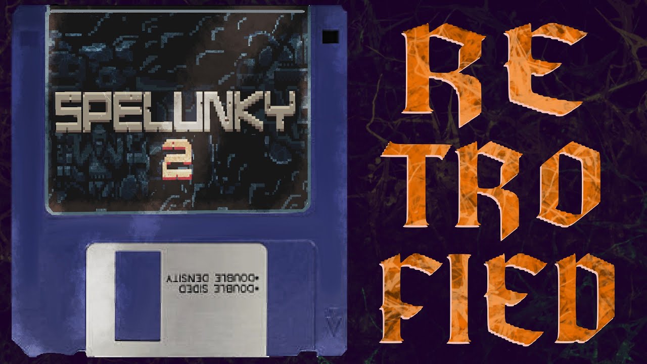 Spelunky 2 in Retro Mode - YouTube