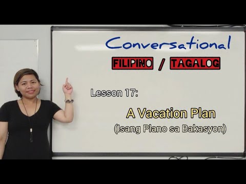 Easy Spoken Filipino/Tagalog Lessons: 17 - Paragraph Reading | A ...