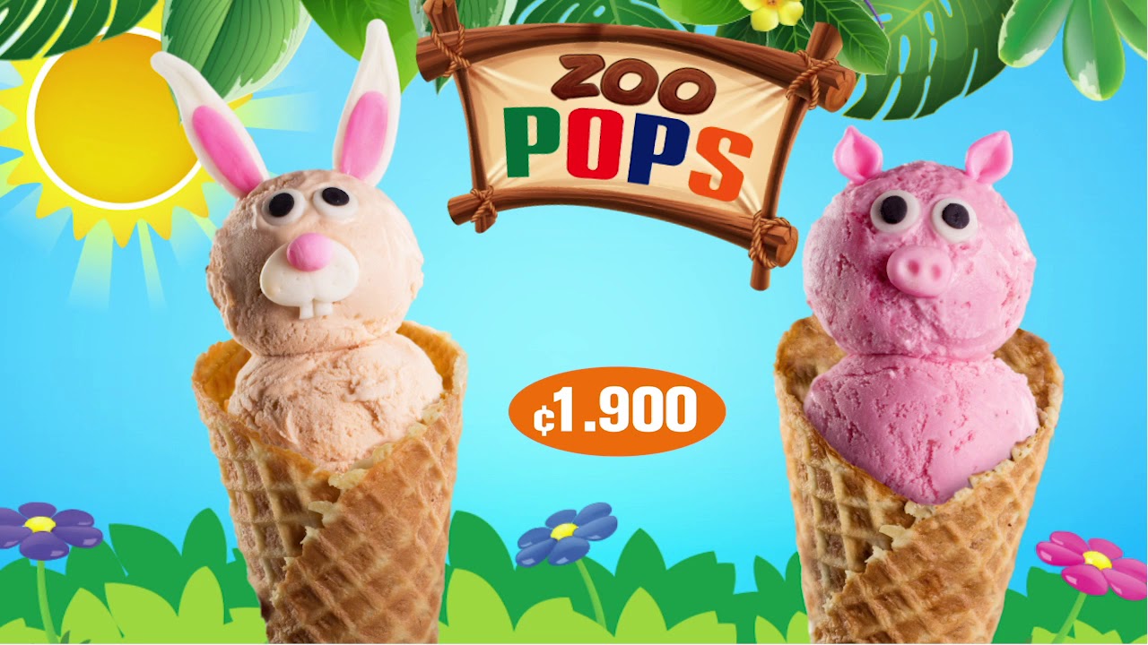 ZOO POPS Conejito y Cerdito - YouTube
