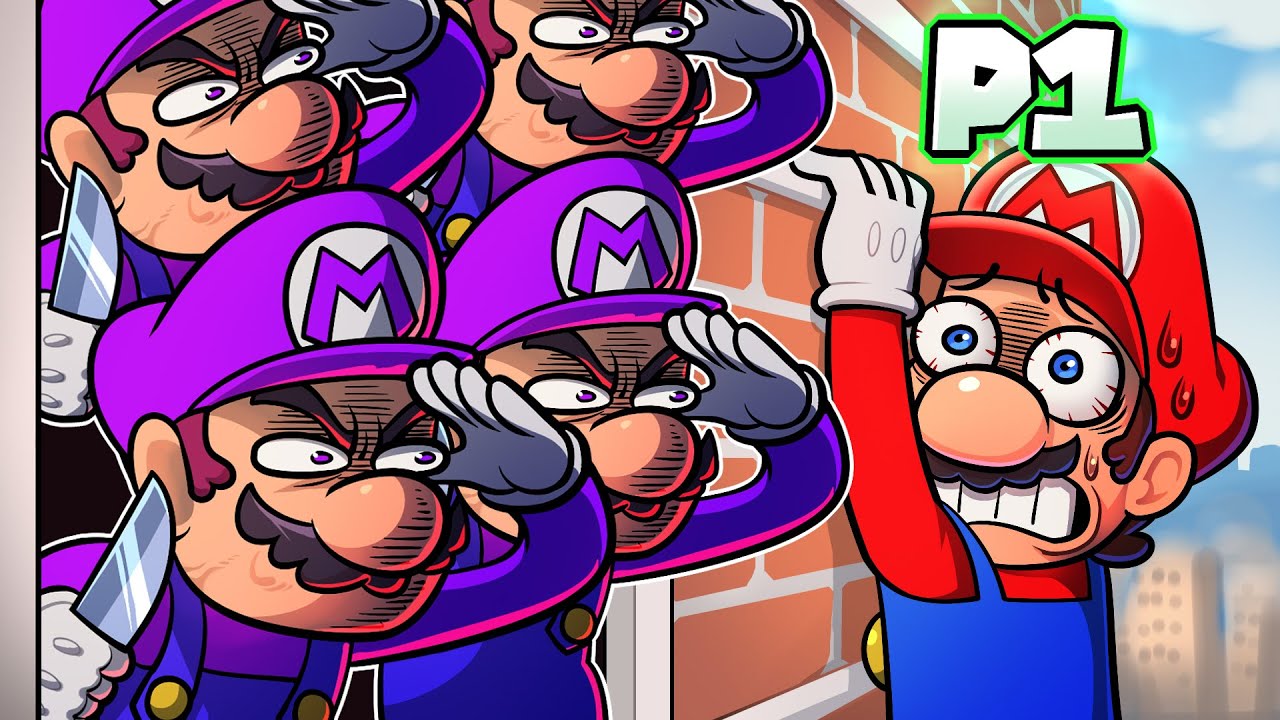 Mario Player vs 15 Assassins - YouTube