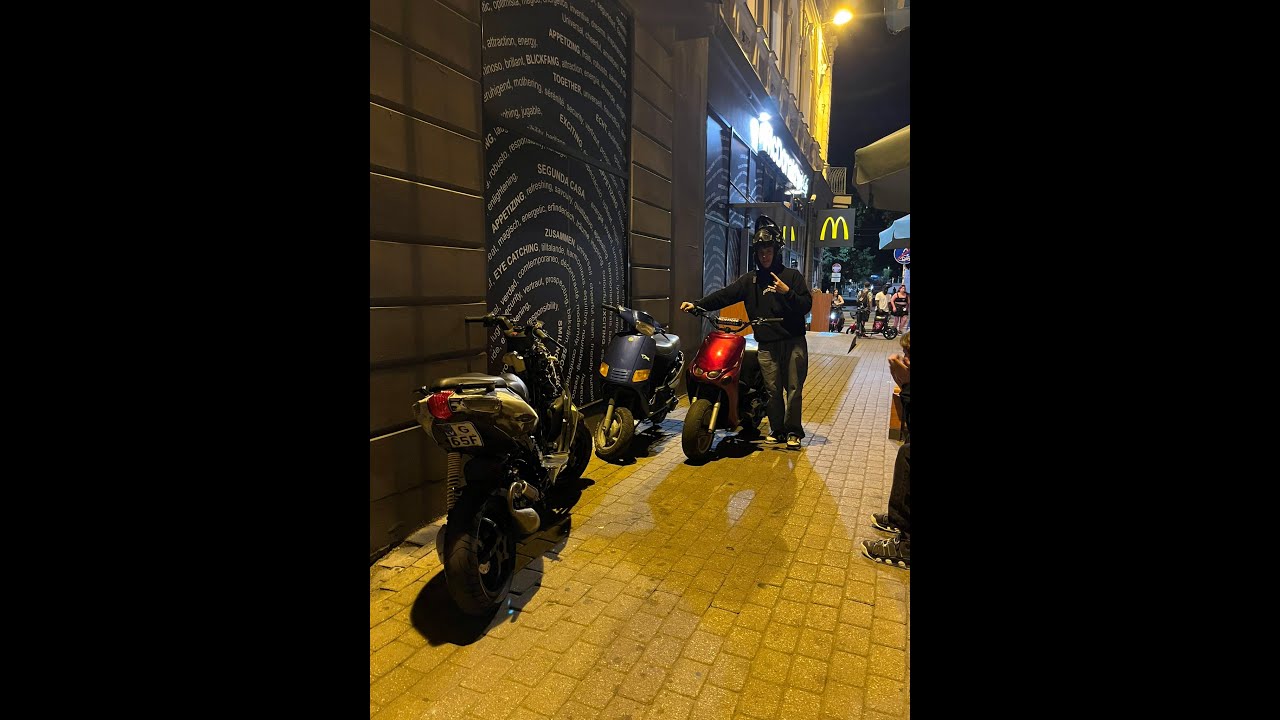 SIGULDA TO RIGA + NIGHTRIDE / POLINI ZIP, RT70 SR50, DR NEOS - YouTube