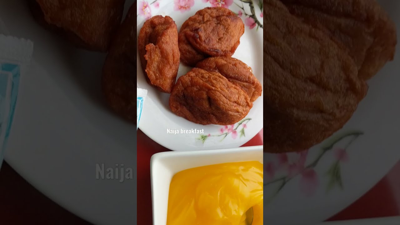 A very Naija breakfast in Lagos, Nigeria #shorts - YouTube