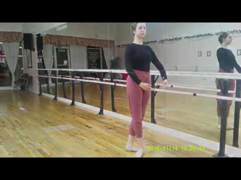 Tendu Plie Exercise - YouTube
