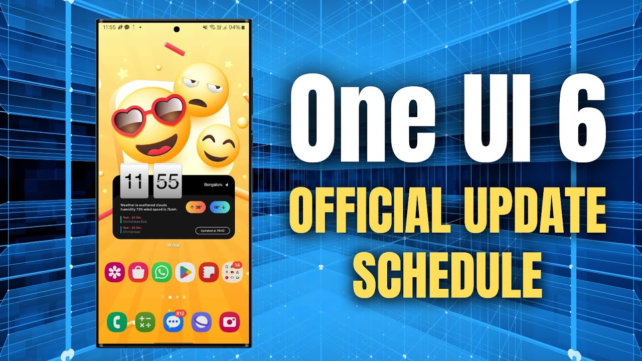 Samsung One UI 6.0 Official Update Schedule is out ! Check When is your ...