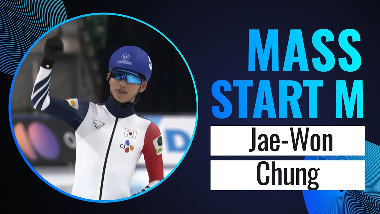 Jae-Won CHUNG (KOR) | Winner | MASS START MEN | Salt Lake City 2024 | # ...