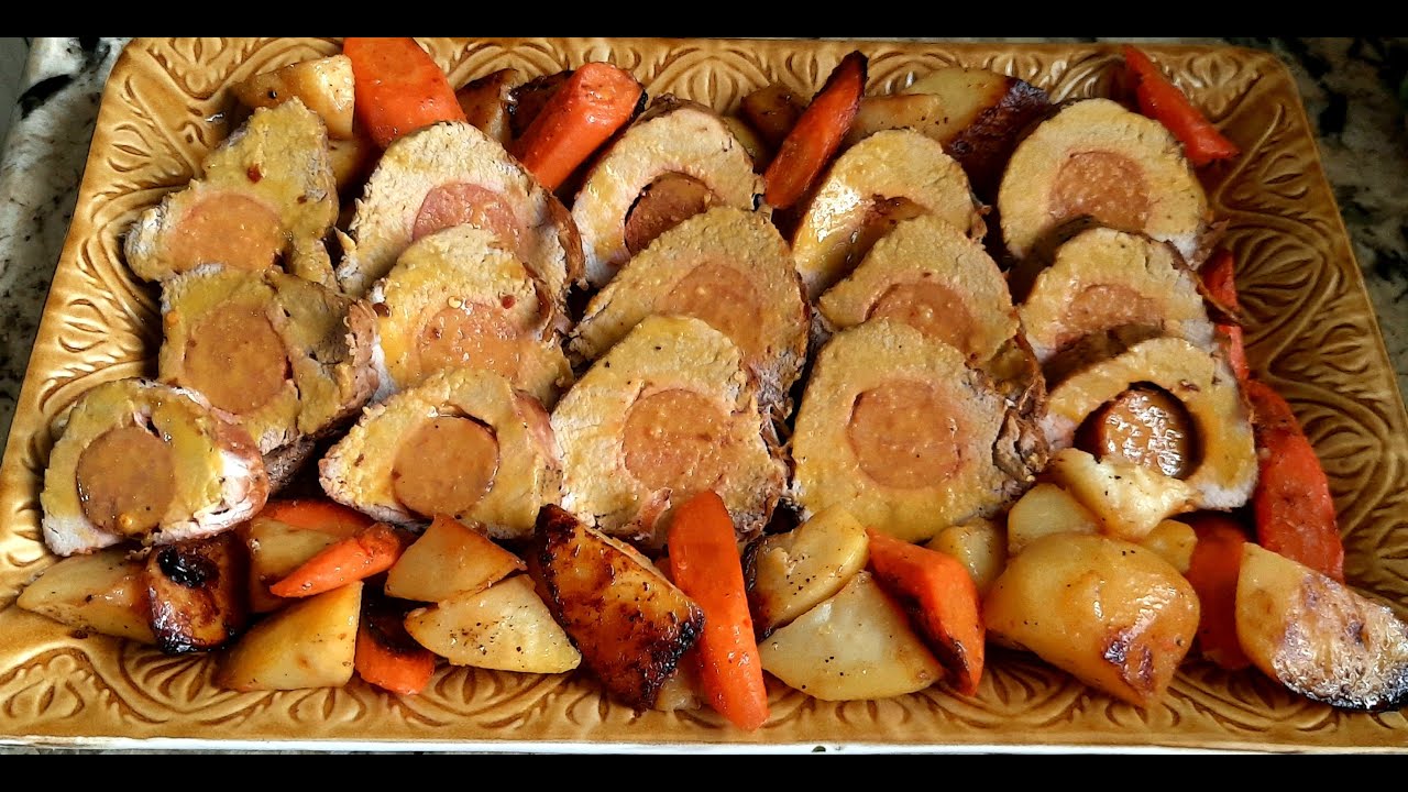 FILETE DE CERDO MECHADO CON SALSA DE MIEL Y MOSTAZA. NO TE LO PIERDAS ...