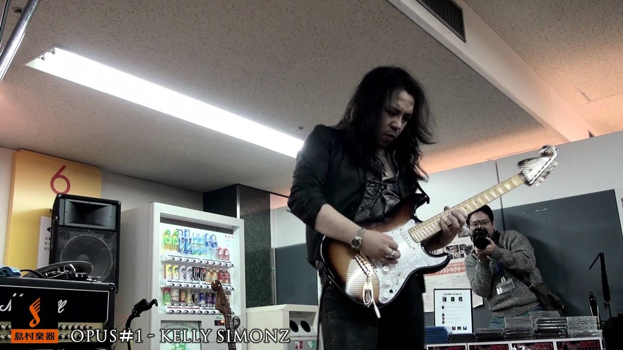 OPUS#1 - Kelly SIMONZ@Ohmiya Guitar Show 2012 - YouTube