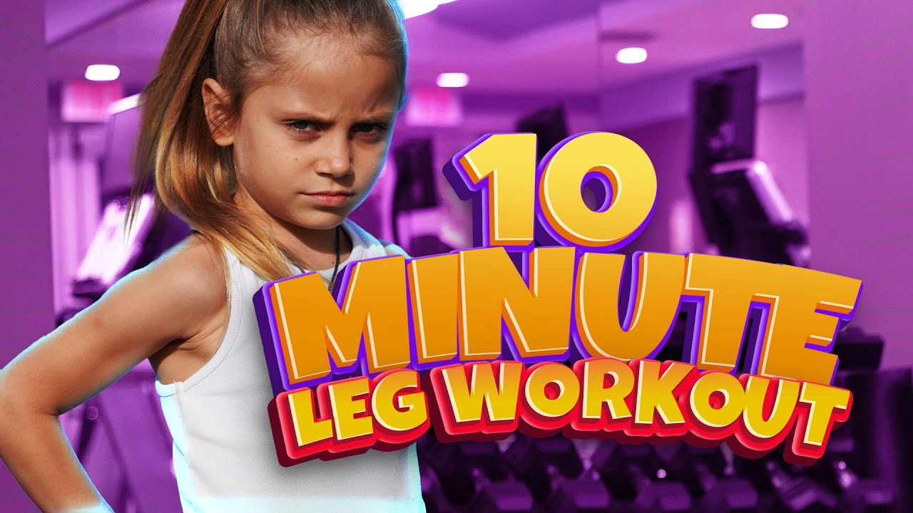 10-Minute Leg Workout for Girls║ Strong and Lean Legs ║ GROWING STRONG ...