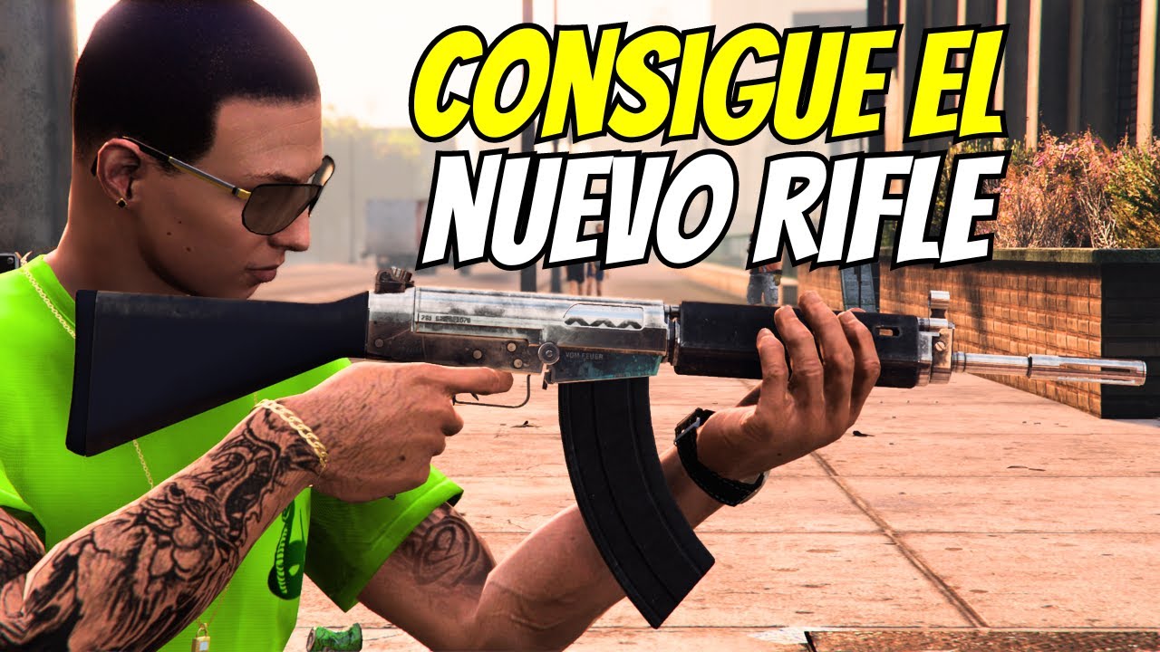 Como CONSEGUIR el Nuevo RIFLE DE COMBATE en GTA Online | Nueva Arma ...