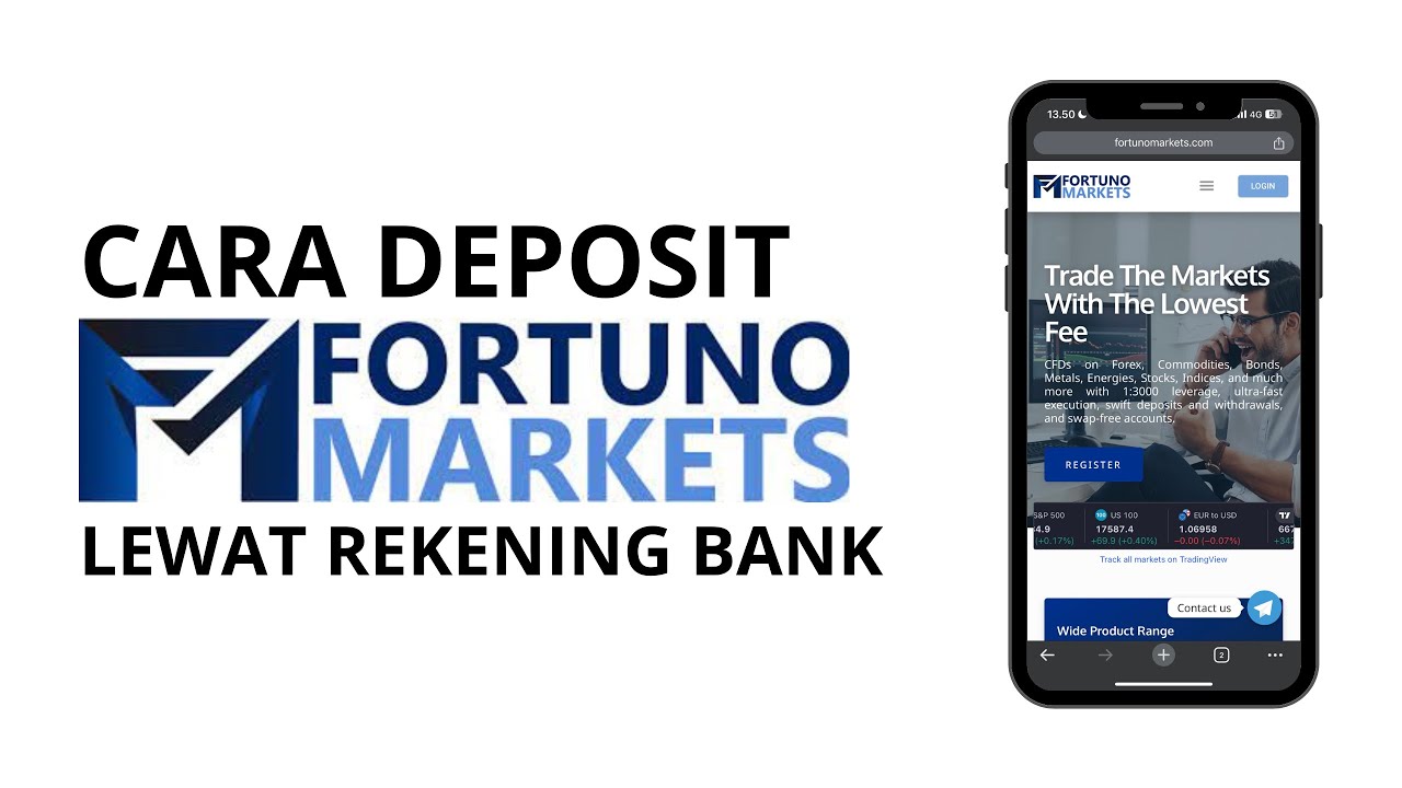 Sukses ! Cara Deposit Broker Fortuno Markets Lewat Rekening Bank - YouTube