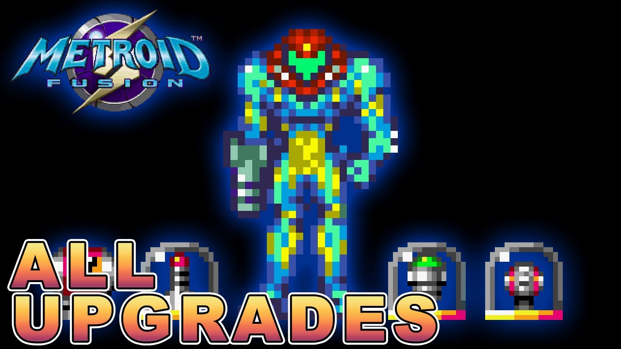 Metroid Fusion - Upgrade Locations - YouTube