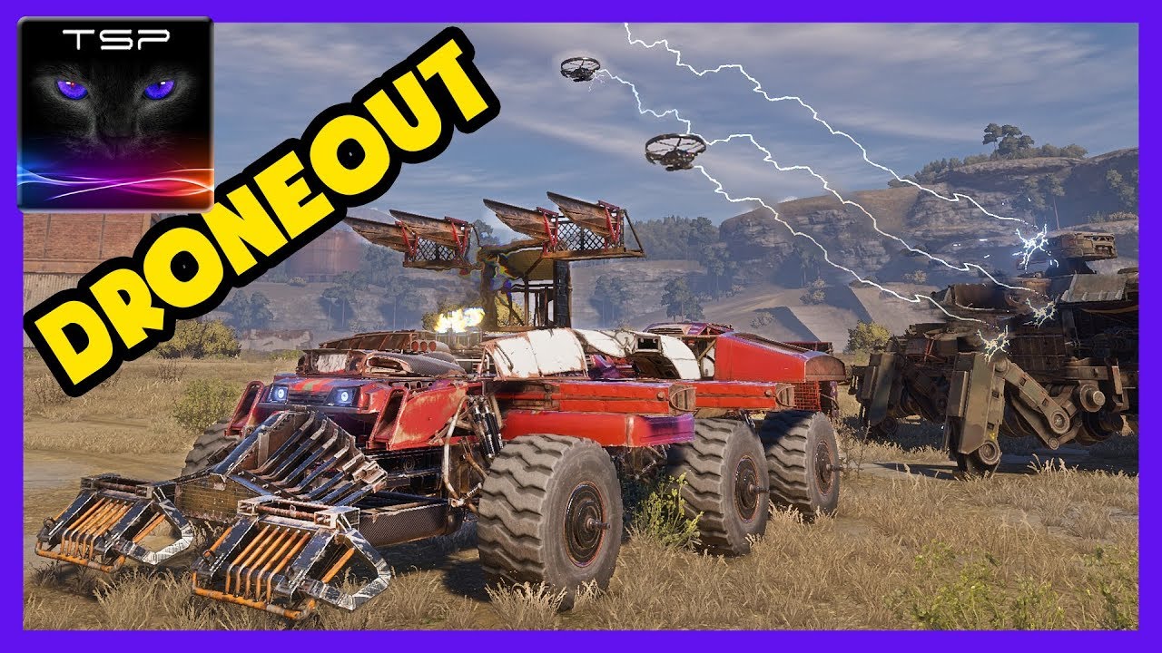 Crossout #575 DroneOut - 3x Annihilator Drones Wedge Build and Gameplay ...