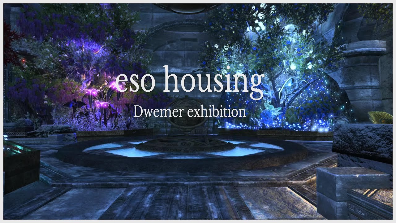 Dwemer exhibition ( expo Dwemer ) Eso Housing - YouTube