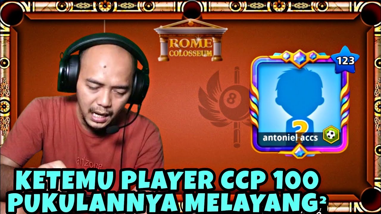KETEMU PLAYER CCP 100 BOLANYA MELAYANG LAYANG GAES 🙀 8 BALL POOL - MINICLIP - YouTube