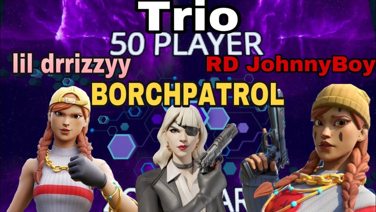 Trio 50 player Zone Wars Part 2 (SO FUN) - YouTube