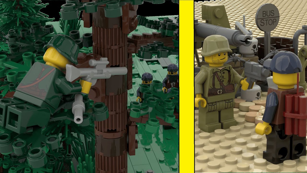 LEGO Soldiers at War | Animation - YouTube