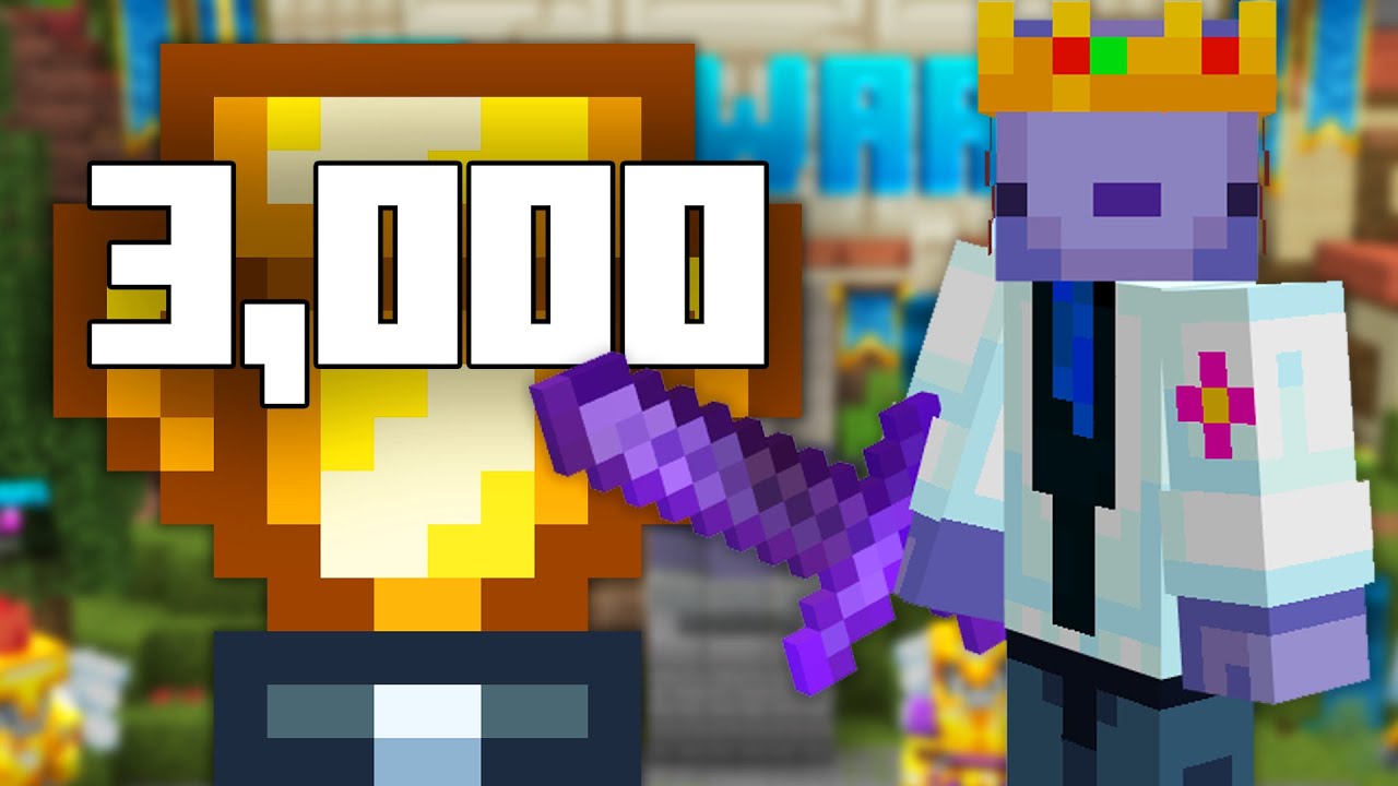 Streaming Until 3,000 Skywars Wins - YouTube
