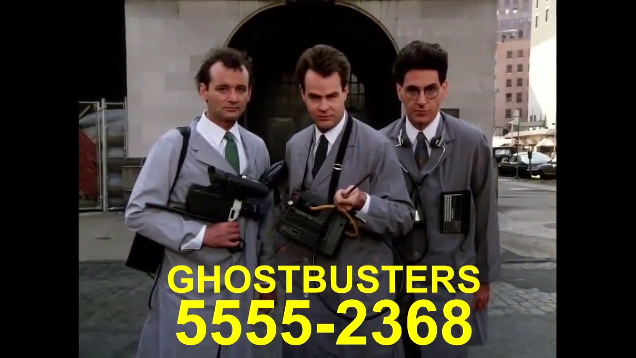 Ghostbusters TV Commercial alternate (1983) - YouTube
