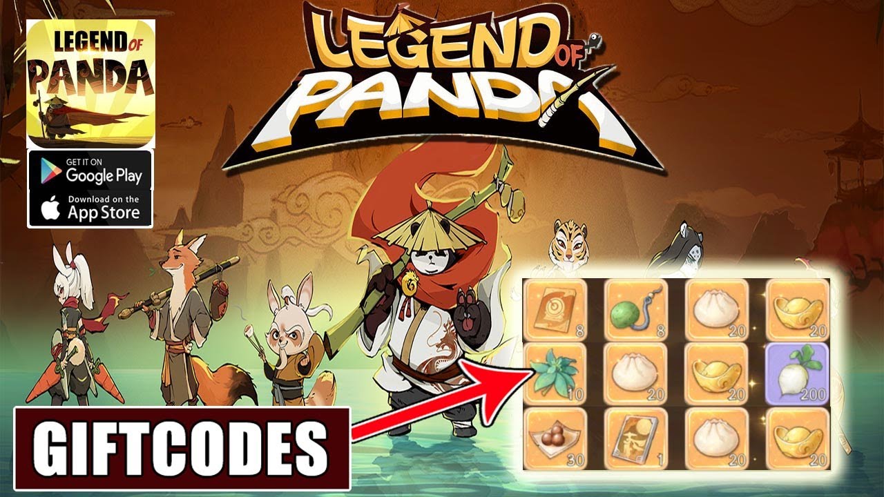 Legend Of Panda & All 6 Giftcodes | 6 Codes Legend Of Panda Idle RPG ...
