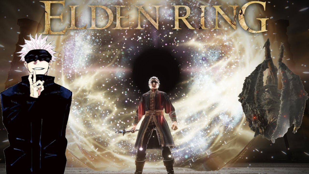 ELDEN RING - Cosplay Build Satoru Gojo VS Placidusax, O Lord Dragão「Sem ...