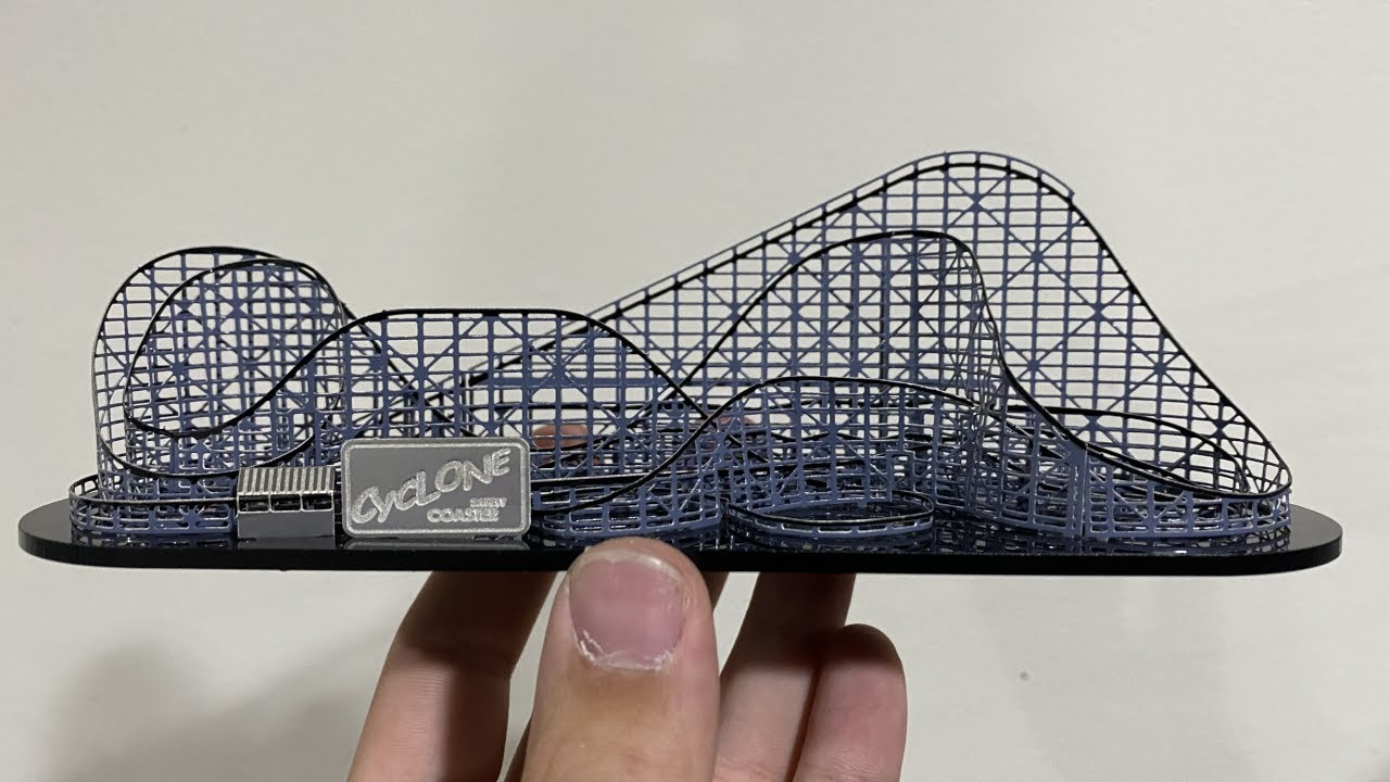 Building Coasterdynamix NanoCoasters PT.16 - Crystal Beach Cyclone ...