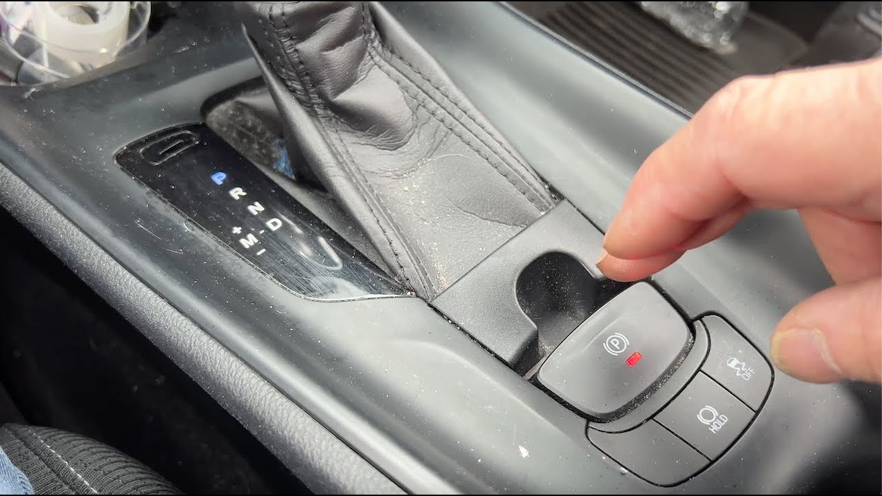 How To Enter & Exit Service Brake Mode 2018 Toyota C-HR - YouTube