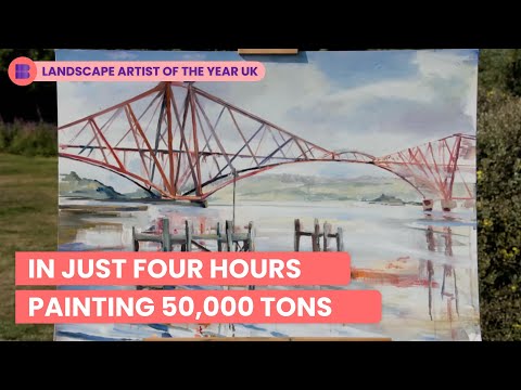 Forth Bridge Semi-Final 4 Hour Painting Challenge | Landscape Artist of the Year UK