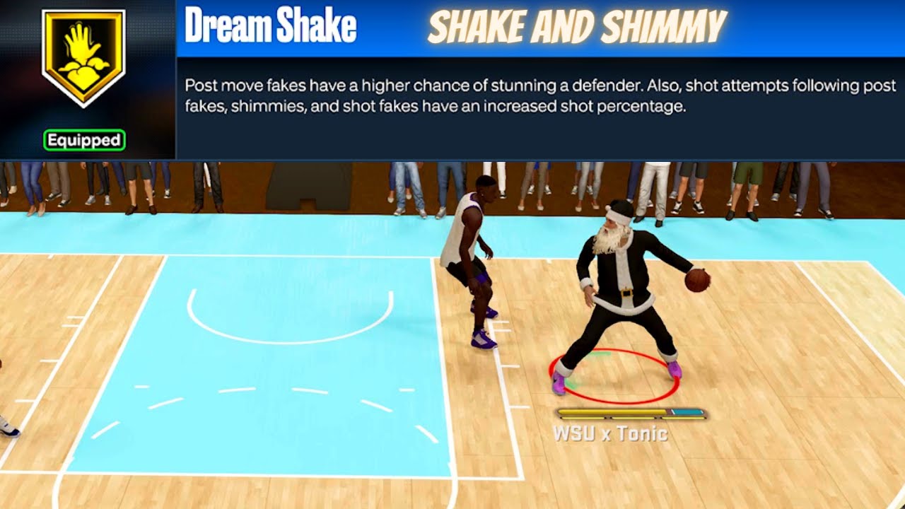DREAM SHAKE MAKES the SHIMMYS UNGAURDABLE NBA 2K23! - YouTube