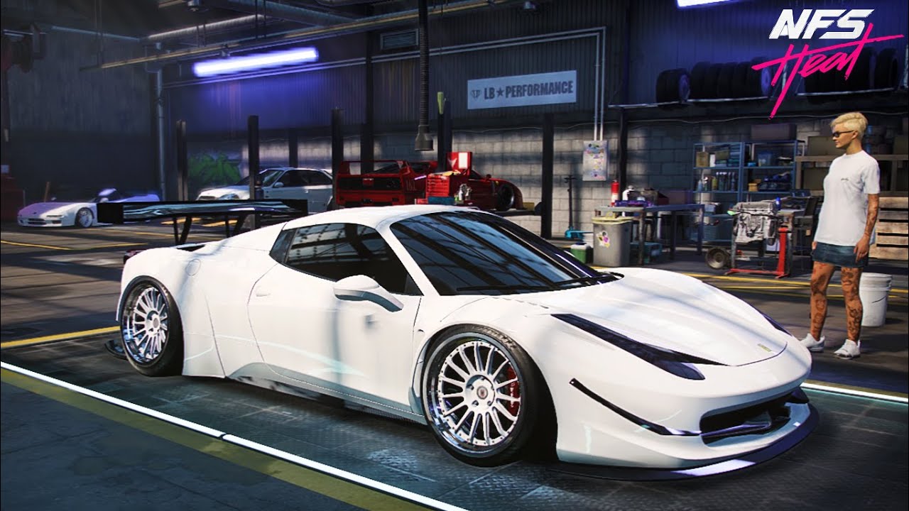 Need For Speed Heat | Ferrari 458 Spider | Customization | Max Build ...