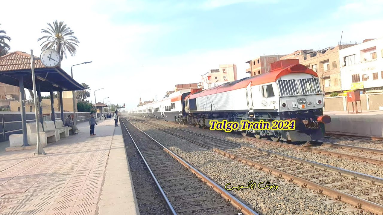 Talgo Train 2024 Railways Enthusiasts Egypt - YouTube