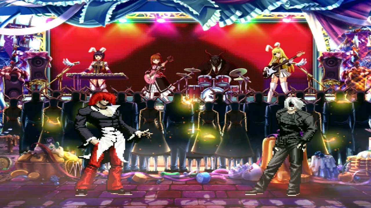 [KOF MUGEN] Element Iori VS Element Kyo - YouTube