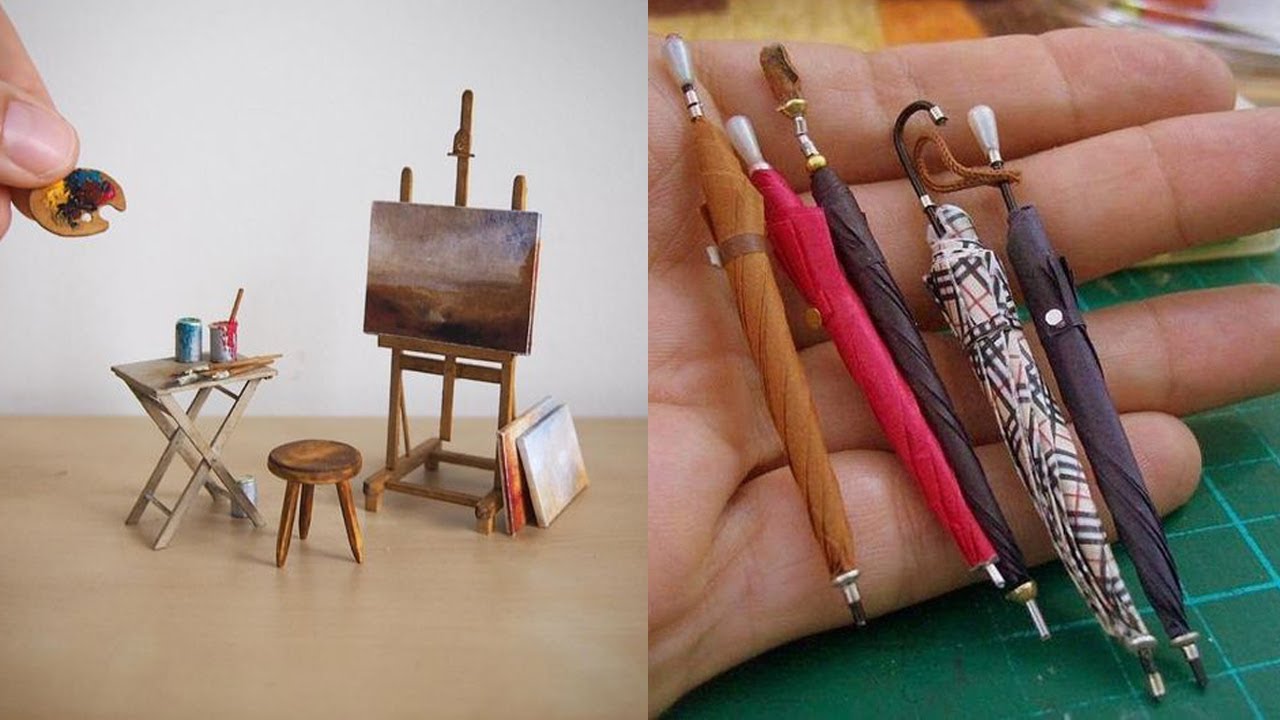 DIY super engaging Miniature tools - DIY miniature Barbie crafts ...