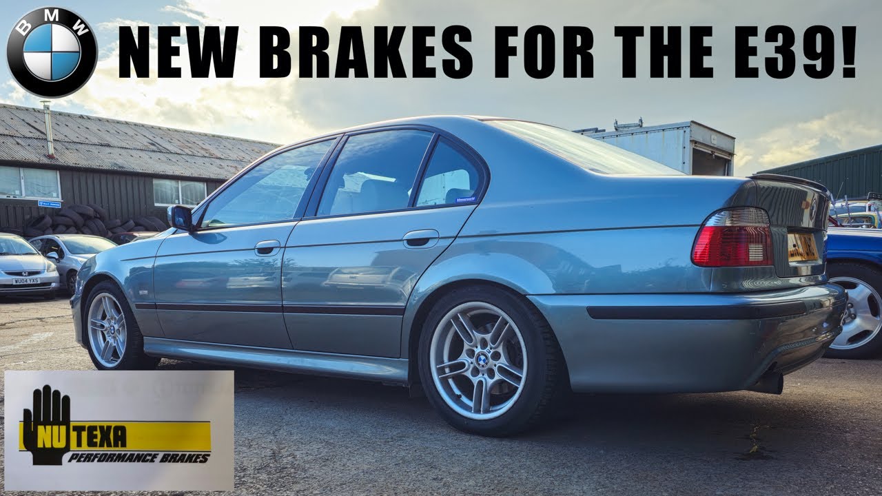 New brakes for the E39! - YouTube
