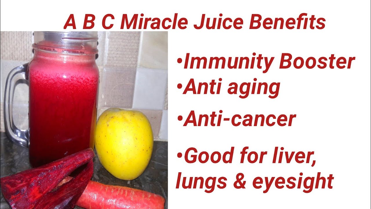 ABC Juice | Apple Beetroot Carrot Juice | Miracle Juice | Immunity ...