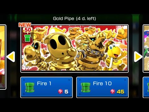 Golden “Gold Pipe” Opening - Mario Kart Tour - YouTube