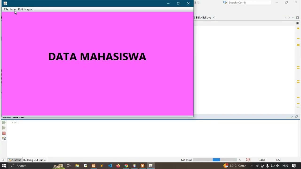 Pertemuan 14_Pemrograman 2 - Edit dan Update Data Netbeans menggunakan ...