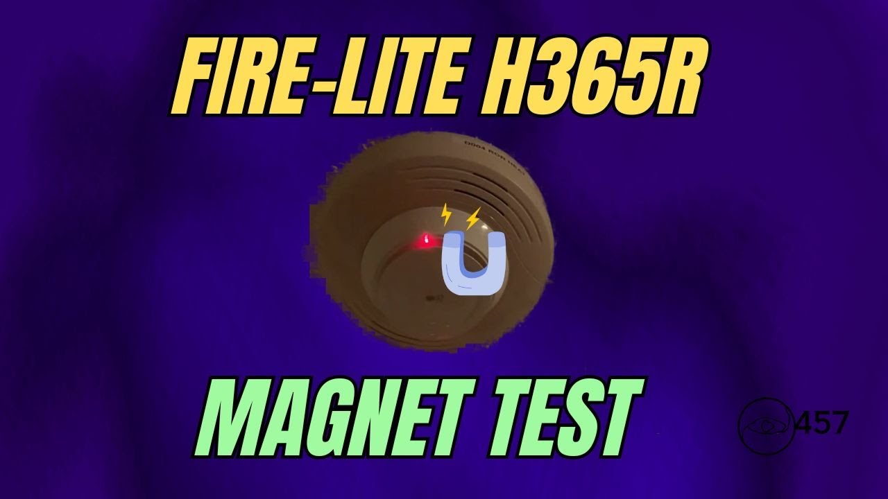Fire-Lite H365R Magnet Test - YouTube