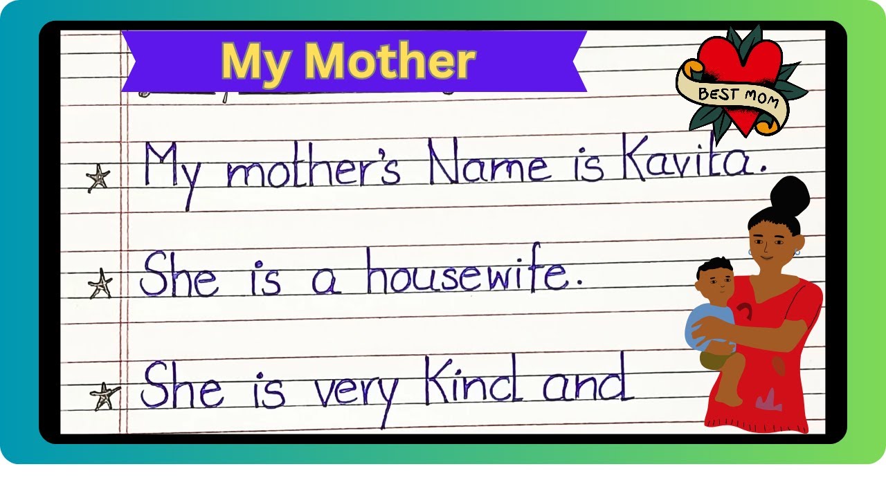 10 Best Lines On My Mother| My Mother essay 10 lines| Essay on my ...