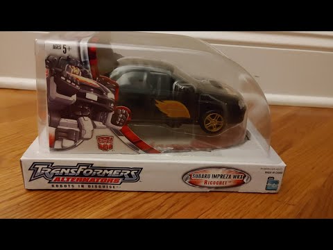 In Box Look at Transformers Alternators Subaru Impreza Ricochet by ...
