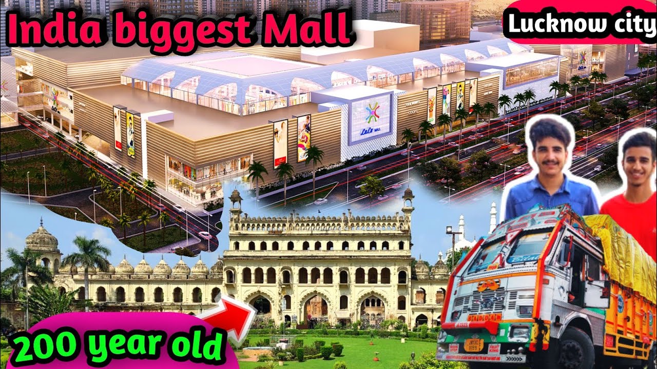 200 Year old building 🏢 || Asia biggest Mall || Lucknow city ️ || One ...