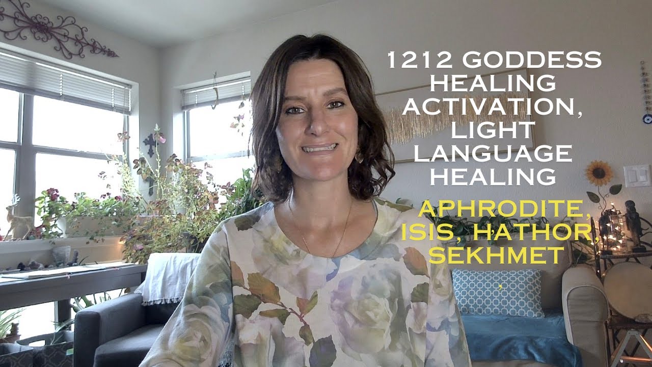 1212 Goddess Healing Activation, Light Language Healing, Aphrodite ...