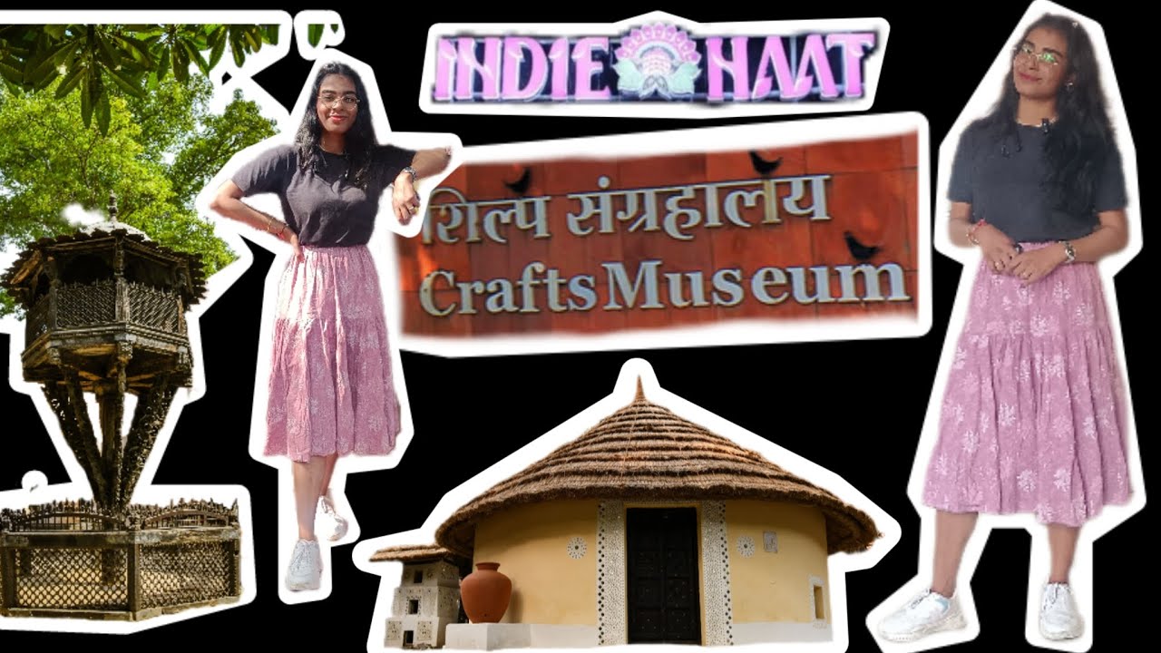 First time visit National craft museum || Handicrafts and handlooms ...