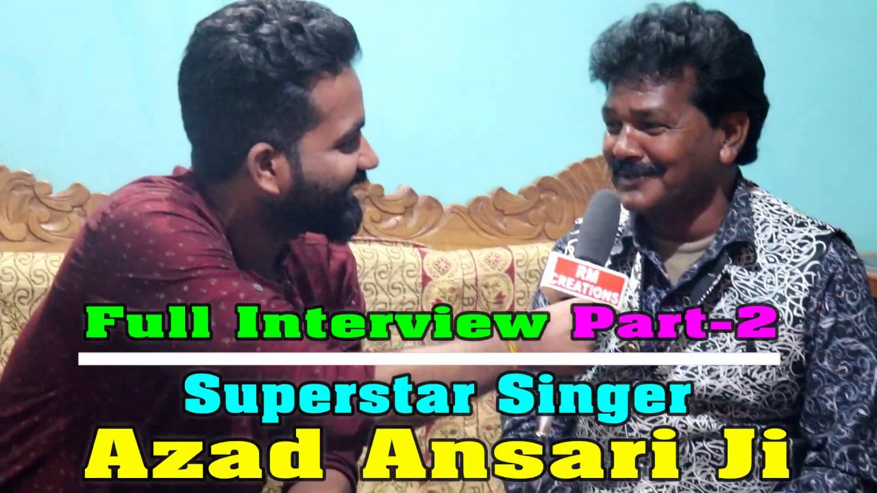 सुपरस्टार ठेठ नागपुरी गायक आज़ाद जी से खास मुलाकात।।Superstar Nagpuri ...