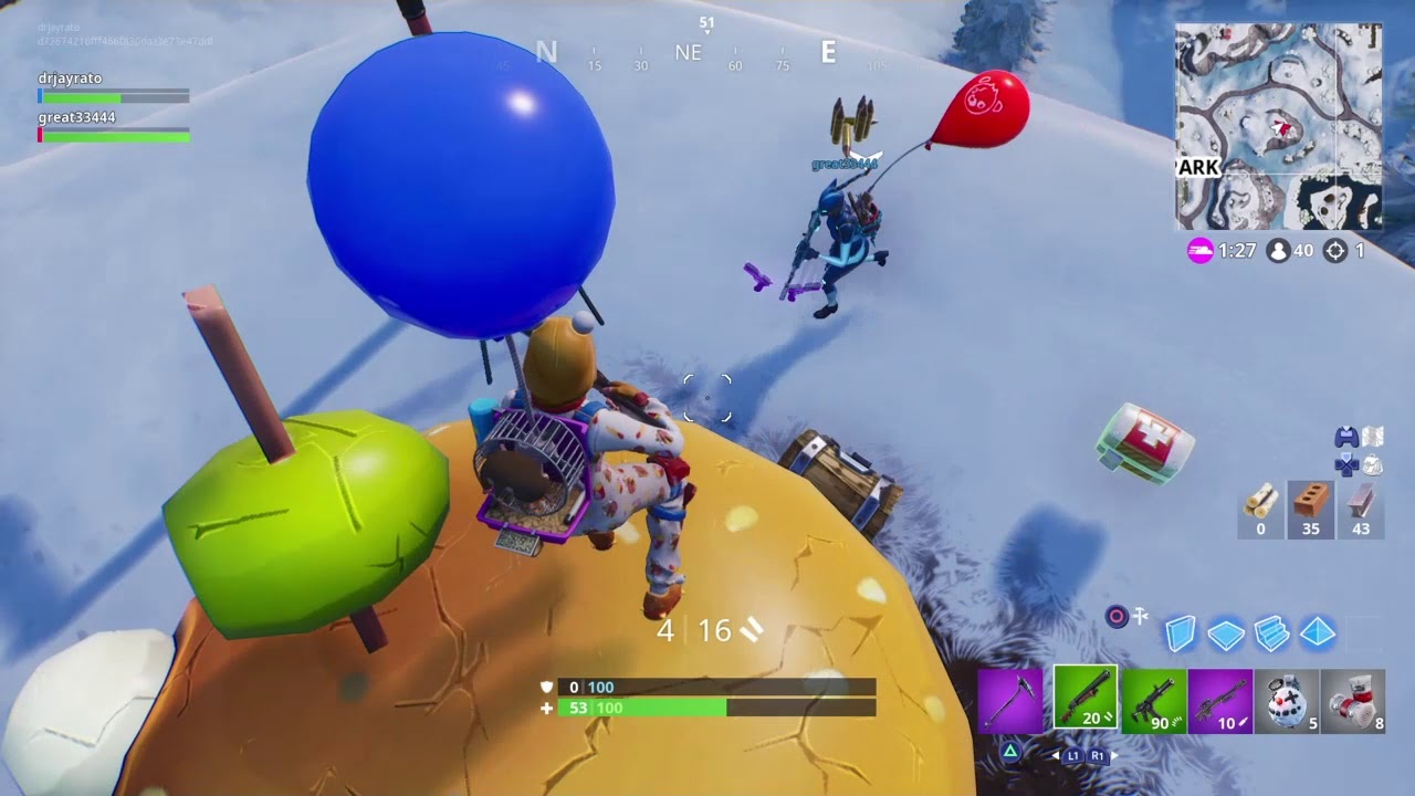 The new ice grenade (fortnite) - YouTube