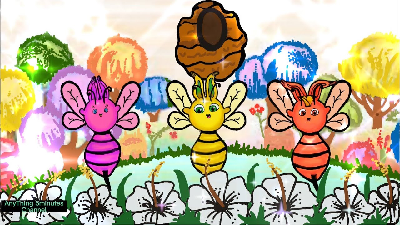 BUD Bunny Bees with special trending effects | animation for kids | BUD ...