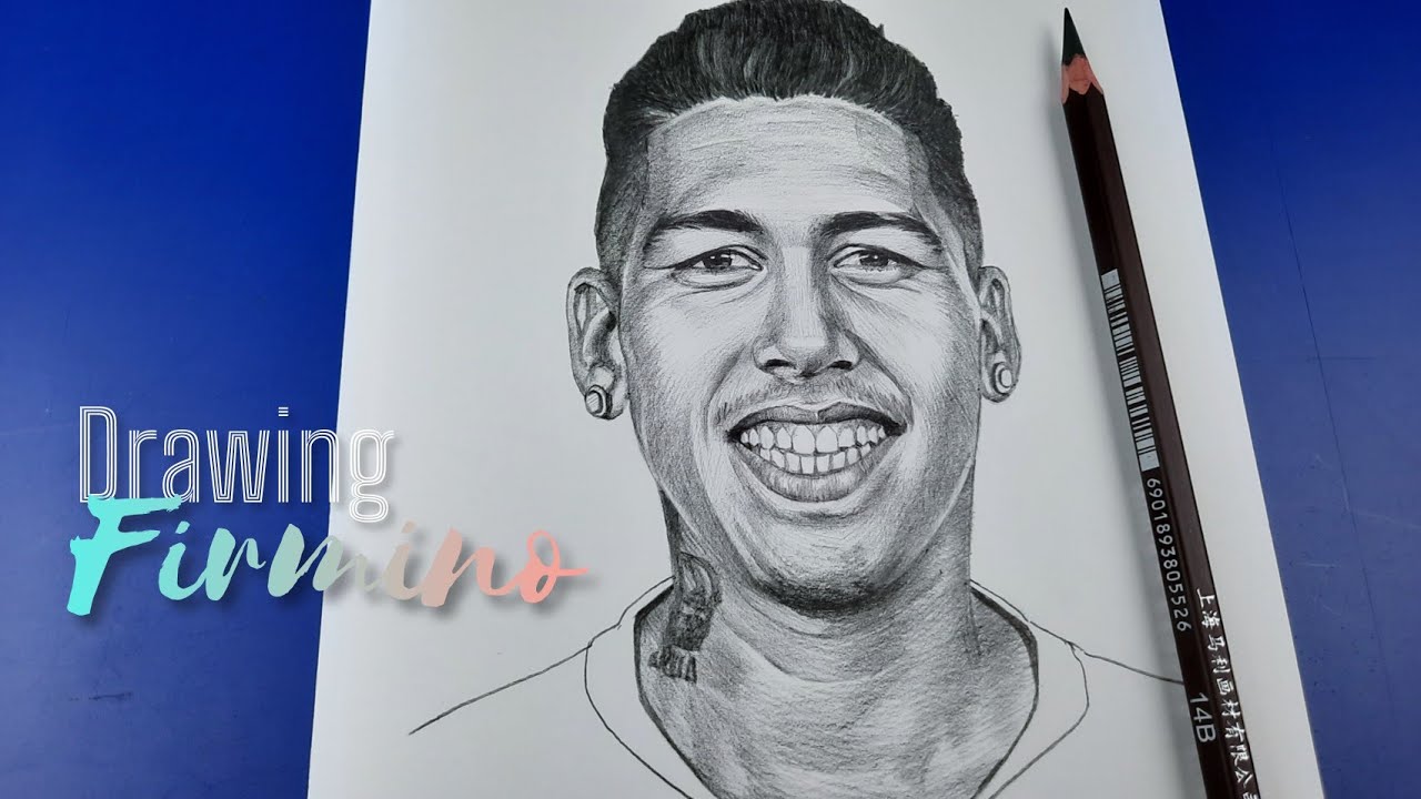 Drawing Roberto firmino - YouTube
