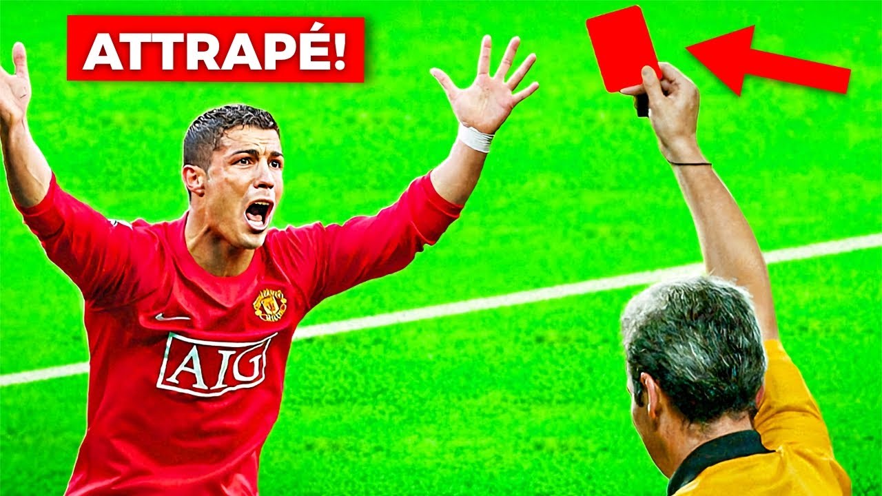 7 footballeurs qui ont été pris en flagrant délit! - YouTube